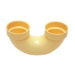 SIFON PVC SANITARIO 3 CXC 180° GERFOR - Inversiones Proin